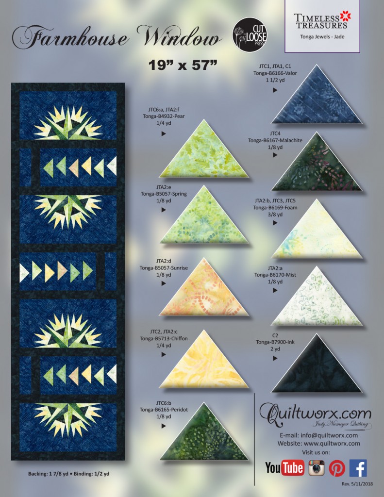 Farmhouse Window Table Runner