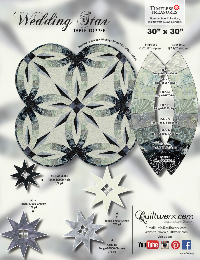 Wedding Star Table Topper